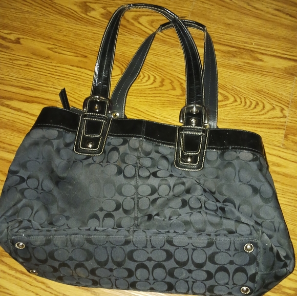Coach | Bags | Gorgeous Large Coach Bag Only Carried 3 Times 3 Separate ...